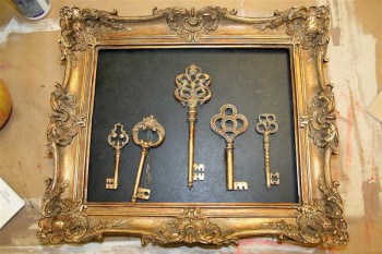 Colorful Key Wall Art for Whimsical Decor - Mod Podge Rocks