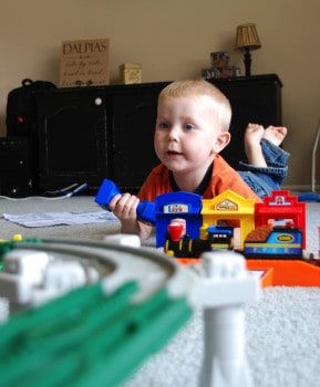 DIY Lamp Base Covered with Fabric - Mod Podge Rocks