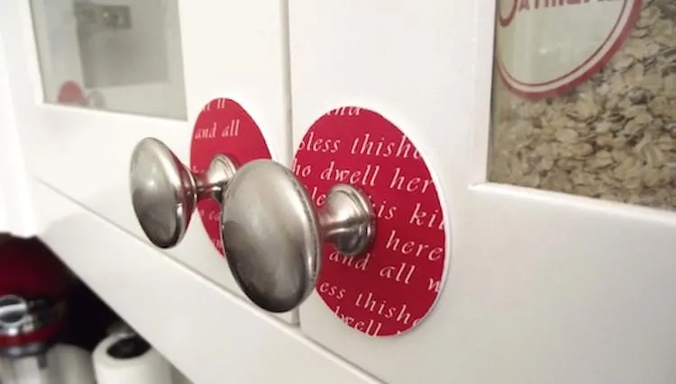 DIY Kitchen Cabinet Hardware with Mod Podge - Mod Podge Rocks