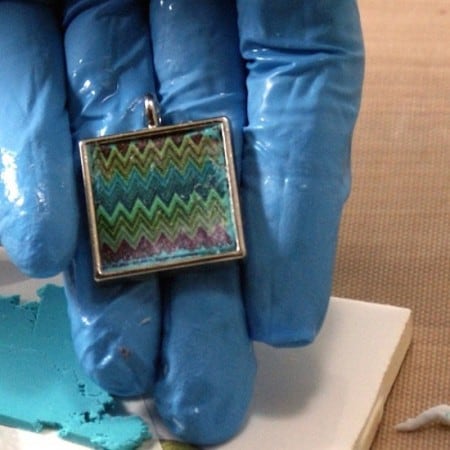 Mod Podge On Polymer Clay Pendants - Mod Podge Rocks
