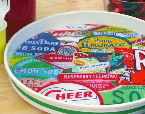 DIY Lazy Susan from Unlikely Materials (So Easy!) - Mod Podge Rocks