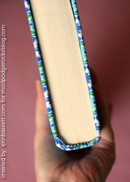 Fabric Covered Books for Home Decor - Mod Podge Rocks