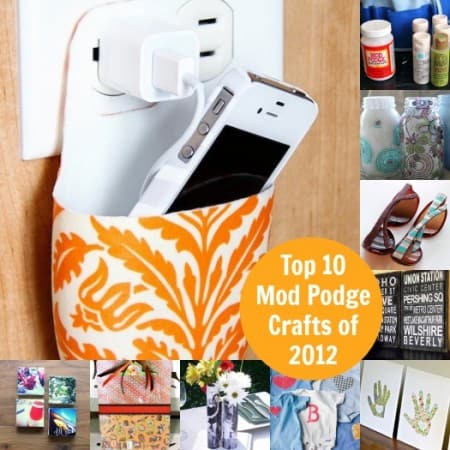 Top 10 Mod Podge Crafts of the Decade - Mod Podge Rocks