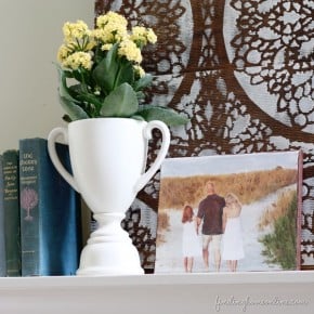 Photo Transfer to Canvas with Mod Podge - Mod Podge Rocks