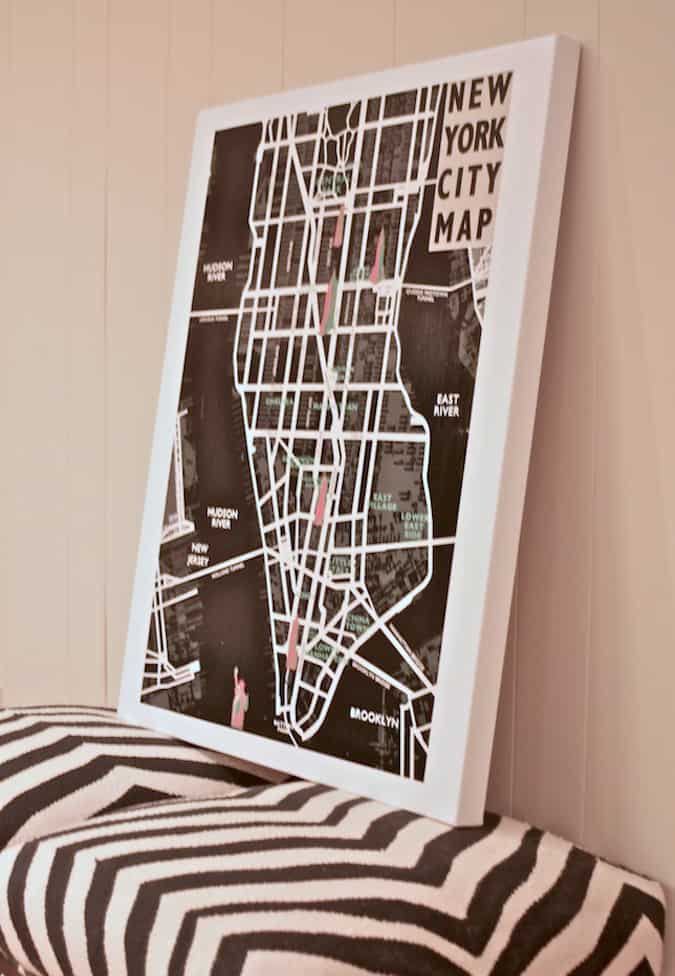 How To Decoupage A Poster To A Canvas Mod Podge Rocks