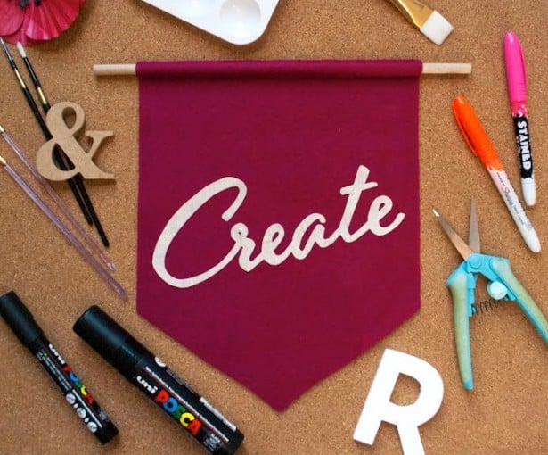 How to Make a Fabric Banner for Any Occasion - Mod Podge Rocks