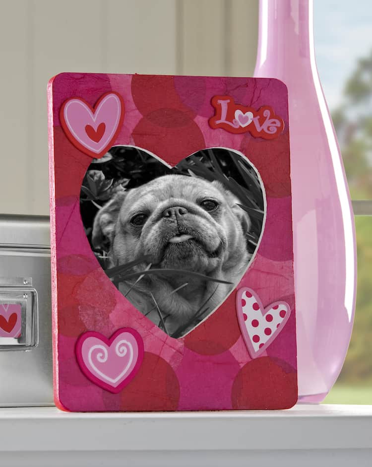 This Mod Podge Tissue Paper Frame Is Easy Mod Podge Rocks