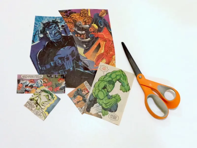 The Easiest Way to Make Comic Book Letters - Mod Podge Rocks