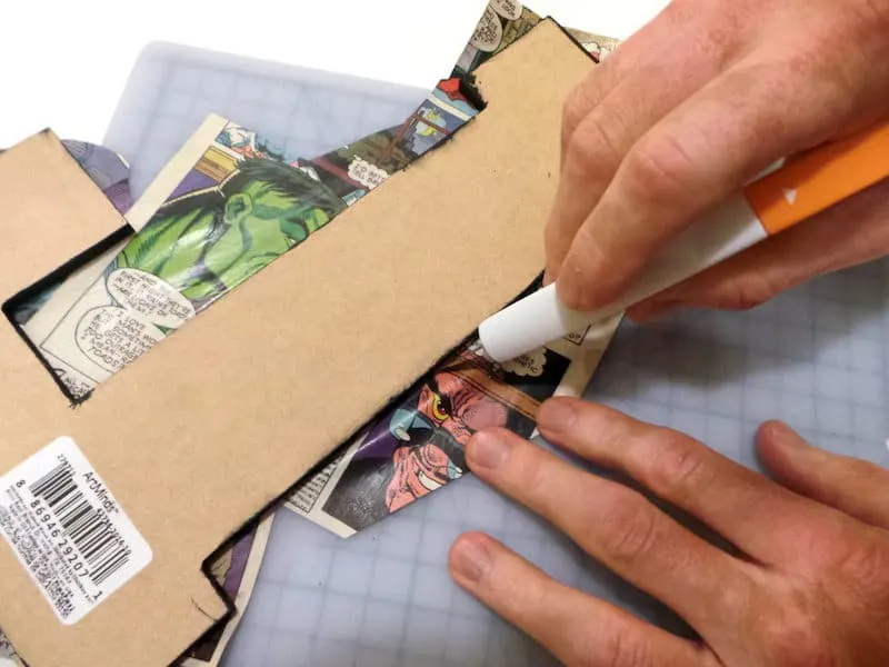 The Easiest Way to Make Comic Book Letters - Mod Podge Rocks