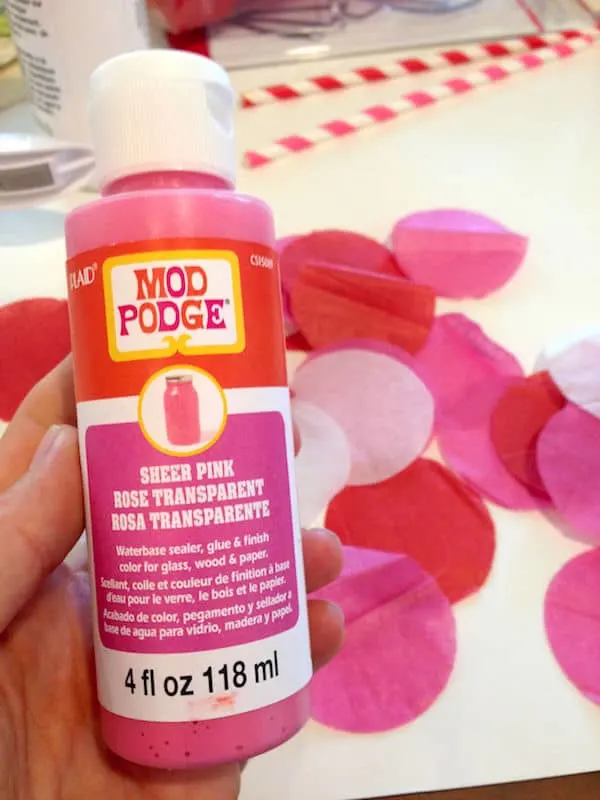 This Mod Podge Tissue Paper Frame is Easy! - Mod Podge Rocks