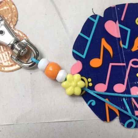 DIY Backpack Charms Too Cool for School - Mod Podge Rocks