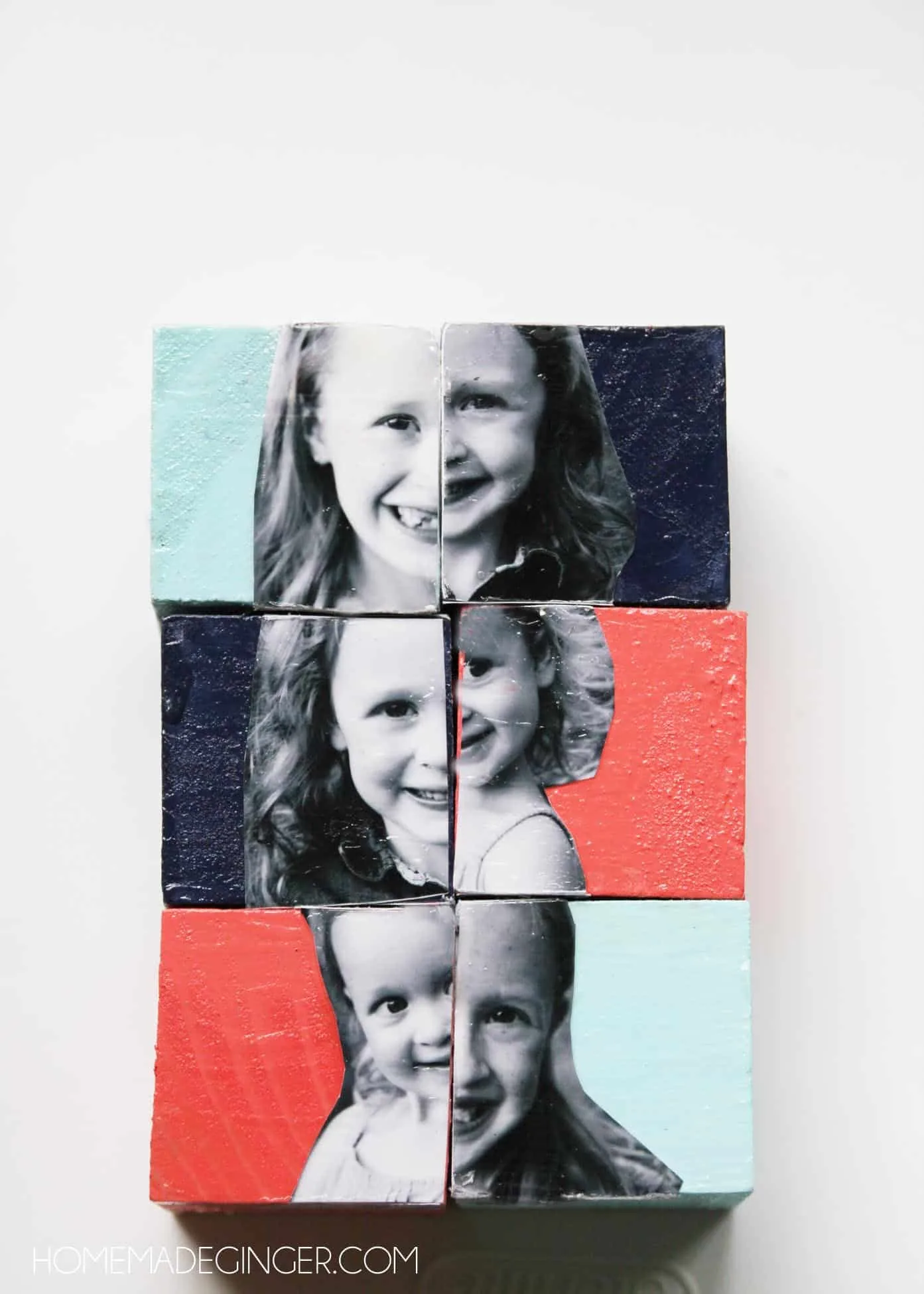 Modern DIY Photo Blocks (for Decor or Gifts!) - Mod Podge Rocks