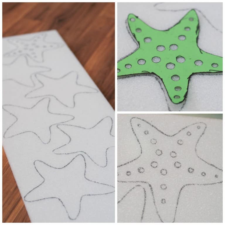 Styrofoam Starfish Craft in Four Simple Steps - Mod Podge Rocks