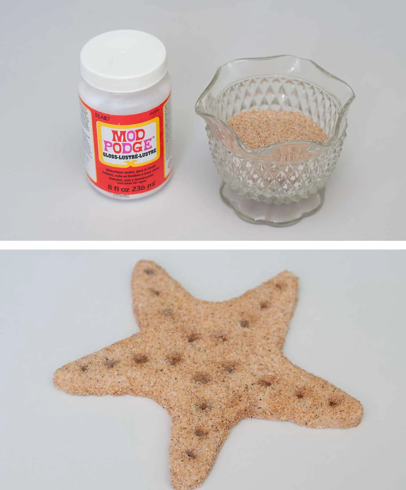 Styrofoam Starfish Craft in Four Simple Steps - Mod Podge Rocks