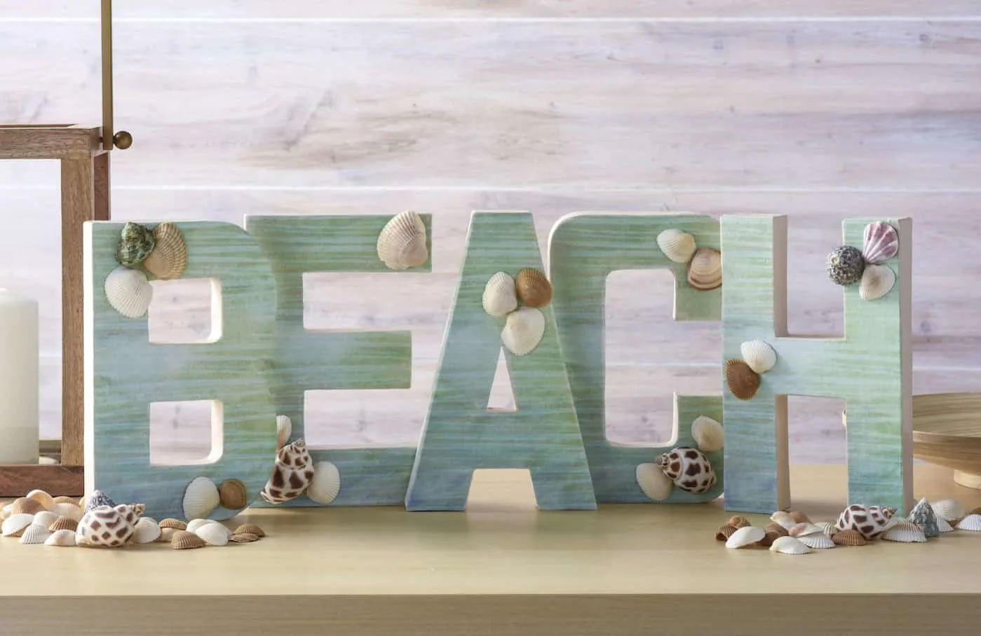 Beach Letters Are the Ultimate Summer Decor - Mod Podge Rocks