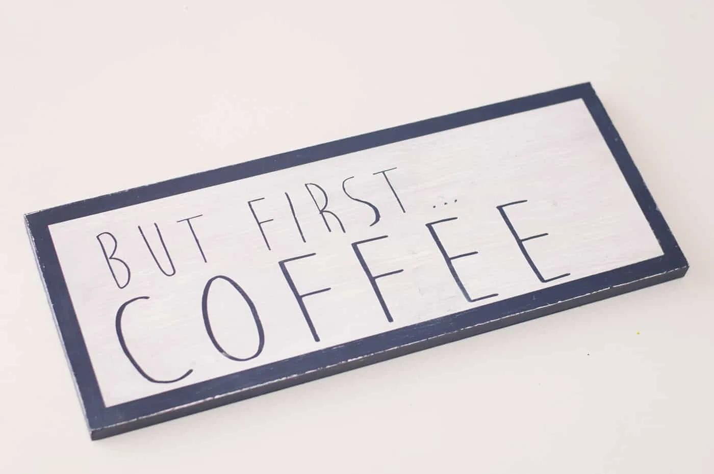 DIY Coffee Bar Sign with Farmhouse Style - Mod Podge Rocks