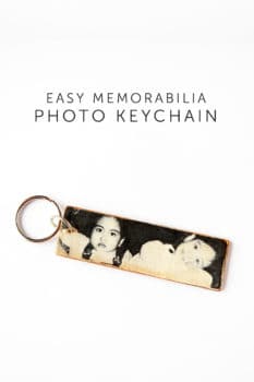 DIY Photo Keychain for Mother's Day (Gift Idea!) - Mod Podge Rocks