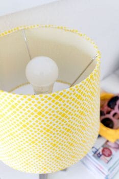 Mod Podge Lamp Shade Makeover in Minutes - Mod Podge Rocks