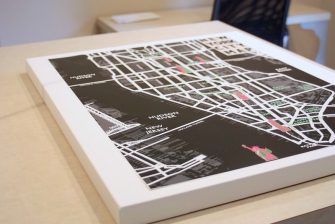 Poster on Canvas with Mod Podge - Mod Podge Rocks