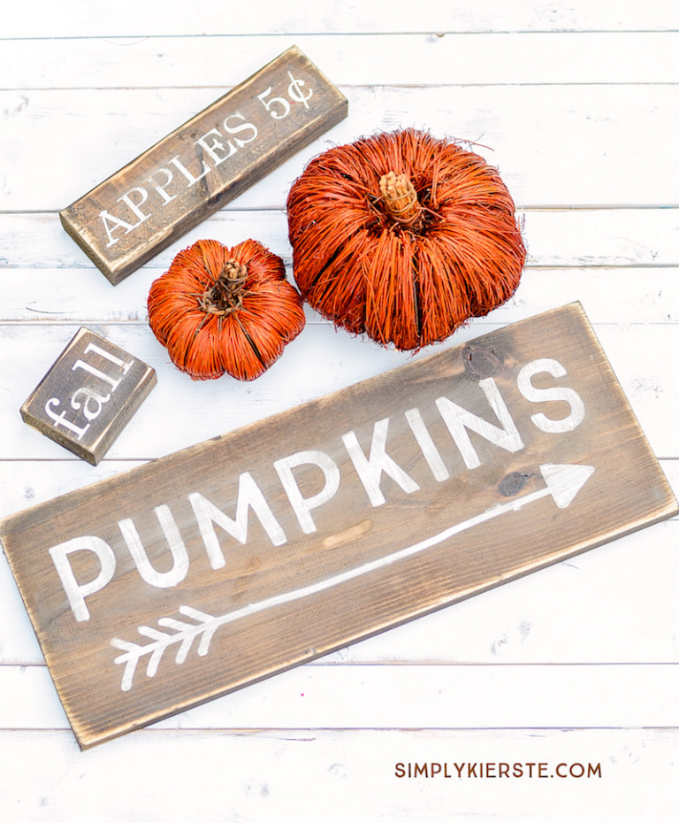 DIY Fall Signs to Make Your Autumn Better - Mod Podge Rocks