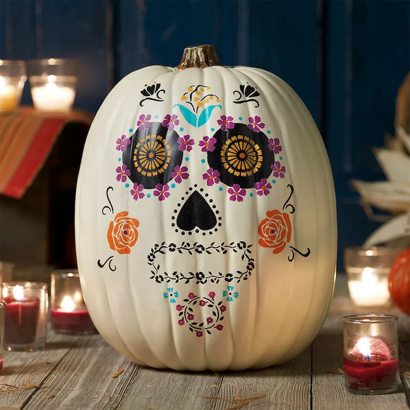 Painted Pumpkins That Will Rock Your Autumn - Mod Podge Rocks
