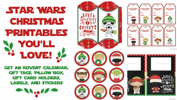 Star Wars Christmas Printables = Best Holiday Ever - Mod Podge Rocks