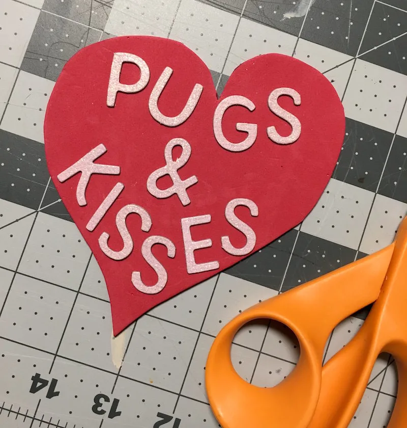 Pugs & Kisses Dog Valentine Box (in Minutes!) - Mod Podge Rocks