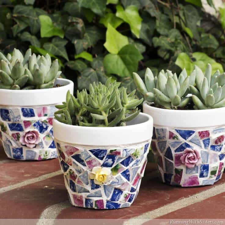 Pot Decoration: 50+ Pretty and Unique Ideas - Mod Podge Rocks