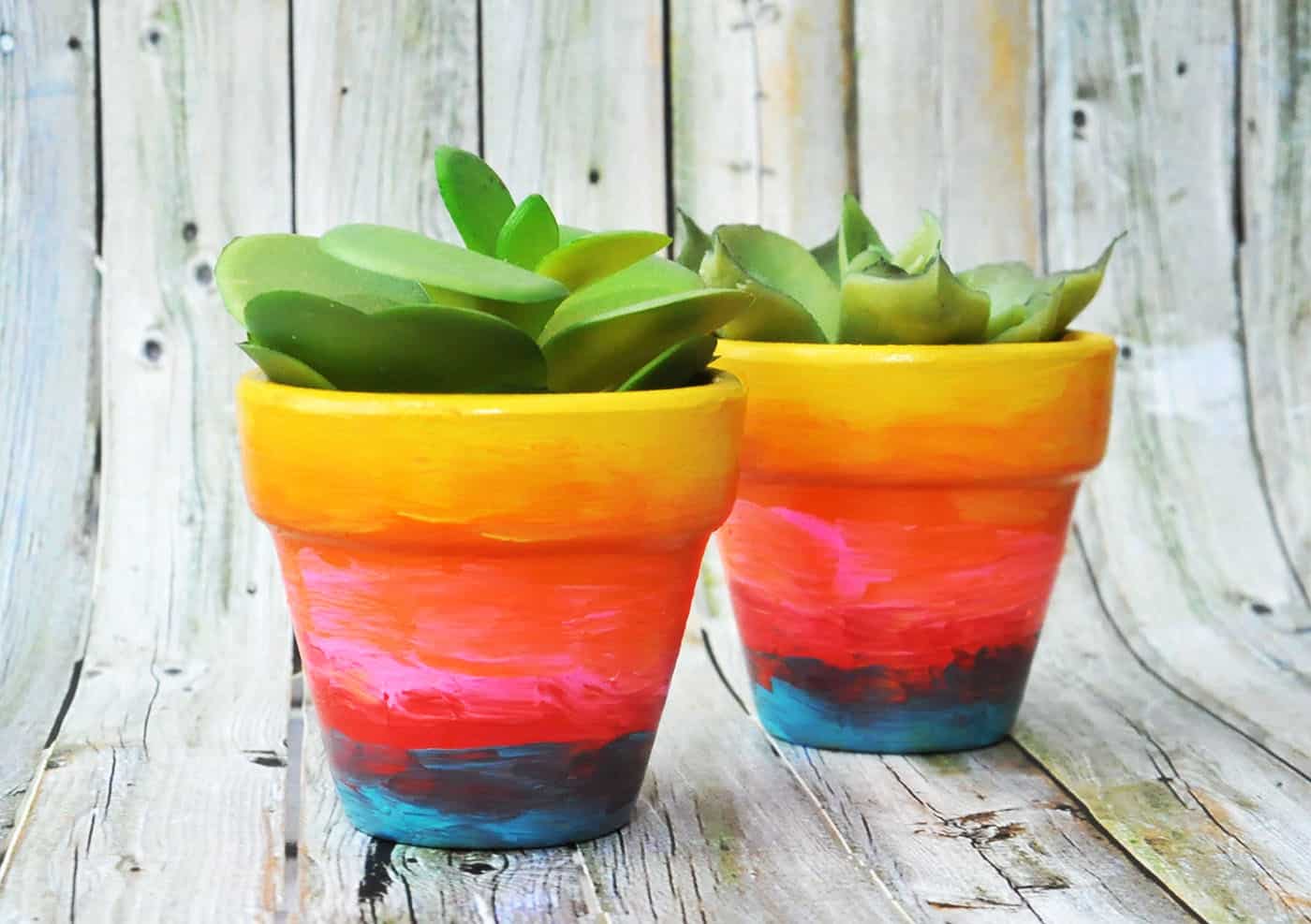 Clay Pot Painting and Decorating Ideas - Mod Podge Rocks