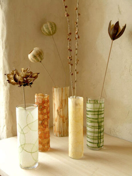 Update a Glass Vase in 60 Seconds with Mod Podge - Mod Podge Rocks