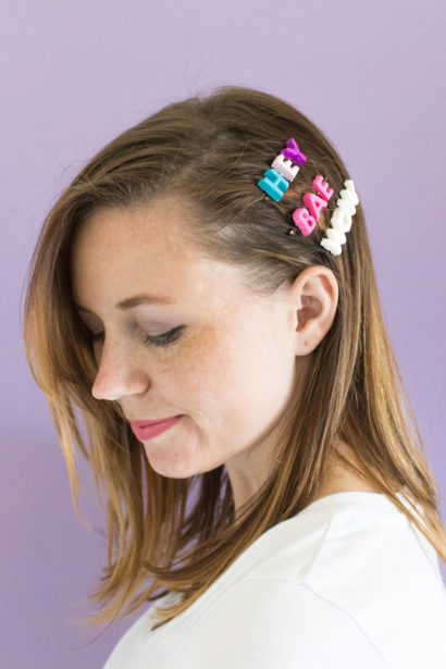 DIY Hair Pins You Can Personalize - Mod Podge Rocks