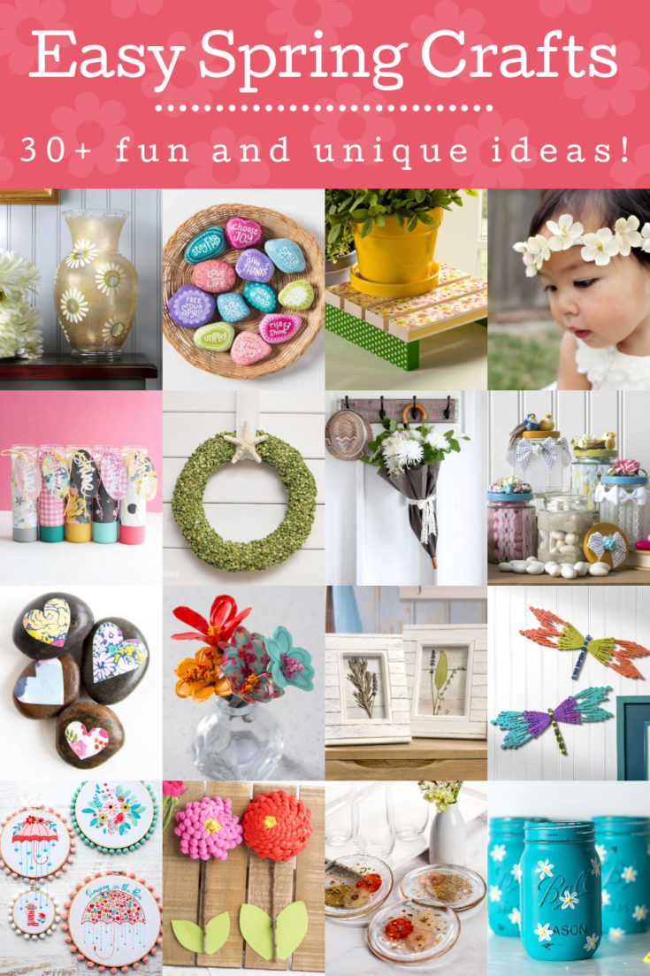 Sensational Spring Crafts For Kids and Adults - Mod Podge Rocks