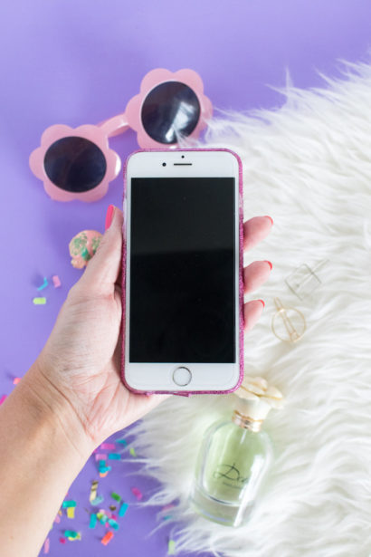 DIY Glitter Phone Case in Four Easy Steps! - Mod Podge Rocks