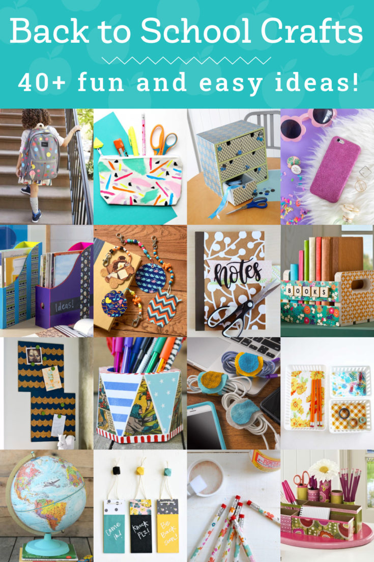 Easy Back to School Crafts to Start the Year! - Mod Podge Rocks