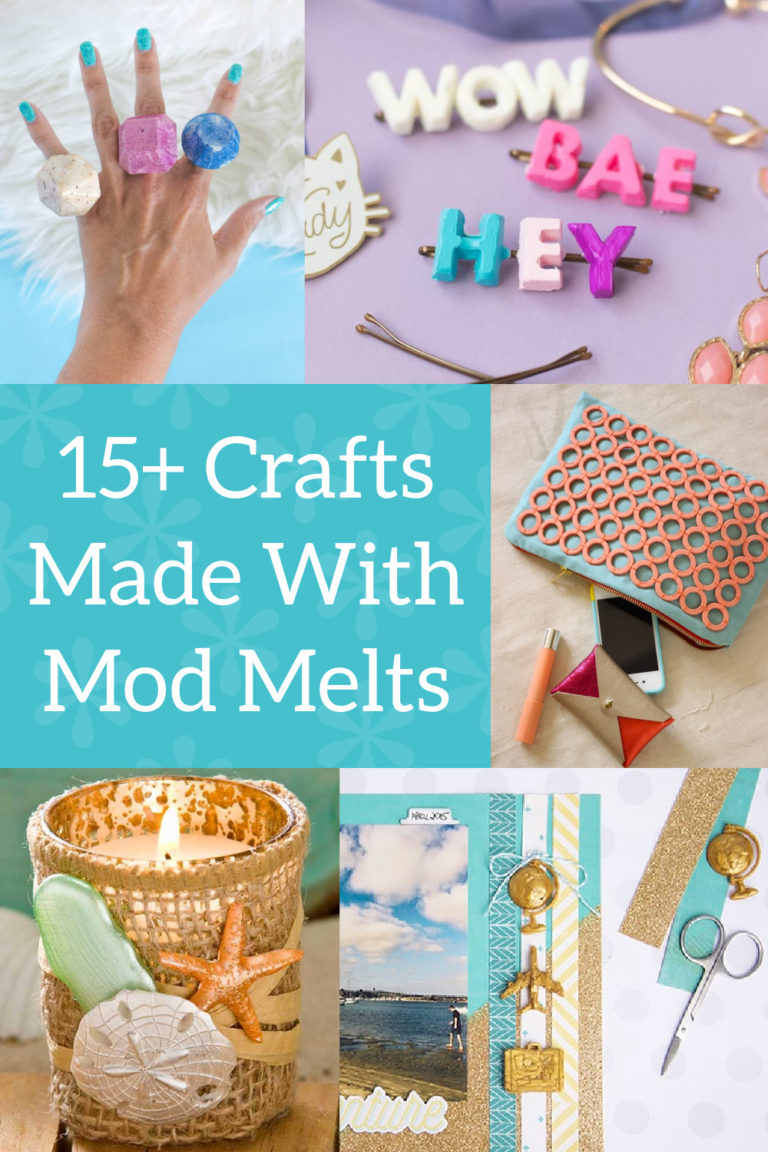 Mod Podge Melts and the Cutest Crafts - Mod Podge Rocks
