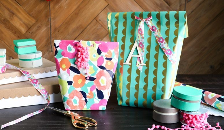 Wrapping Paper Crafts to Use Up Leftovers! - Mod Podge Rocks