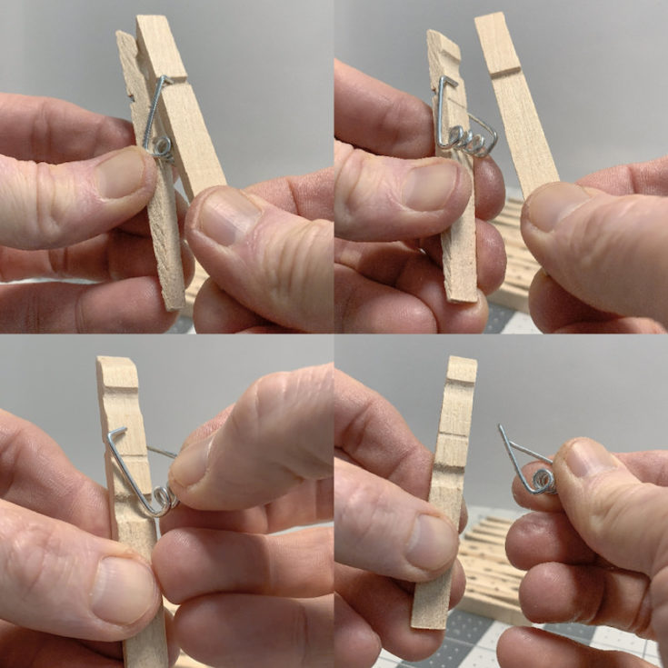 Make a Clothespin Cross in Four Easy Steps - Mod Podge Rocks