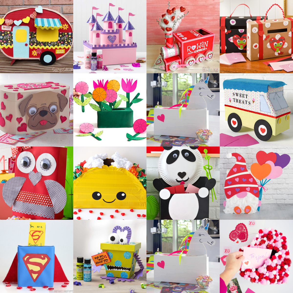 40+ Valentine's Day Boxes That Are Unique and Fun! - Mod Podge Rocks
