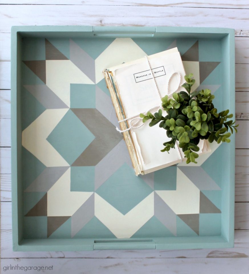 40+ Painted Trays to Decorate Your Home - Mod Podge Rocks