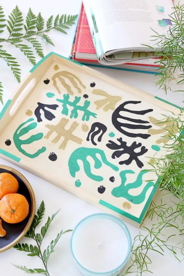 40+ Painted Trays to Decorate Your Home - Mod Podge Rocks