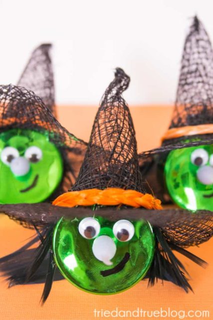 Halloween Magnets: 20+ Cute Craft Ideas! - Mod Podge Rocks