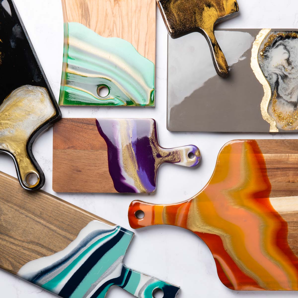 DIY Resin Cutting Board Makes A Great Gift Mod Podge Rocks