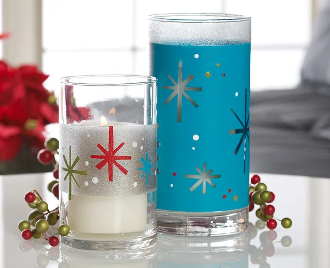 DIY Christmas Candle Holders for Your Home - Mod Podge Rocks