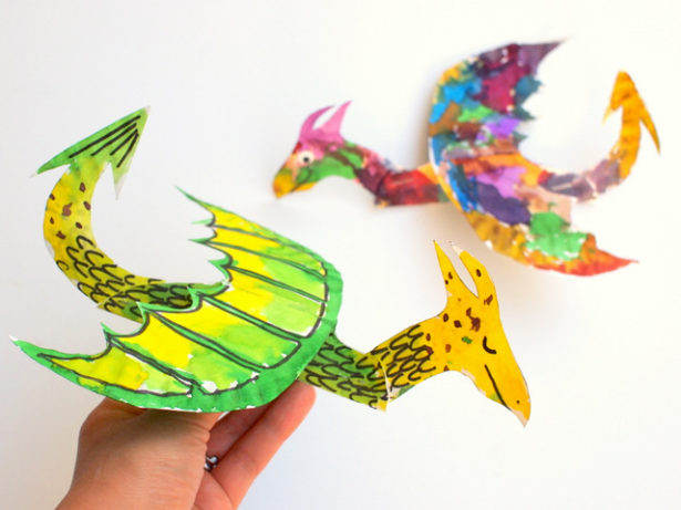 Dragon Crafts That Kids Will Love Making - Mod Podge Rocks