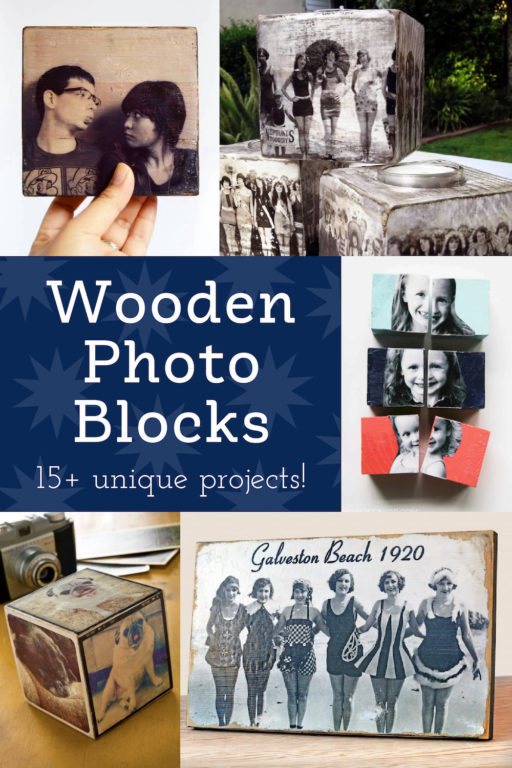 Wooden Photo Blocks: 15+ DIYs for Decor or Gifts! - Mod Podge Rocks