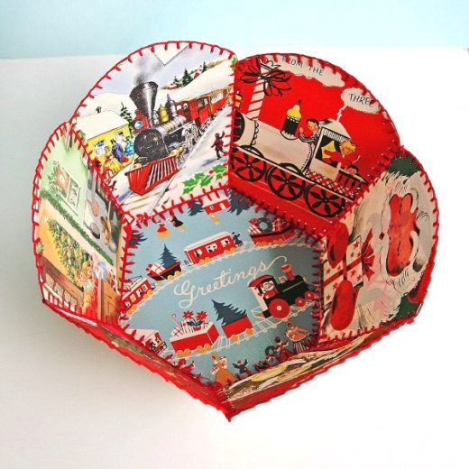 Christmas Card Decor: 25+ Festive Things to Make - Mod Podge Rocks