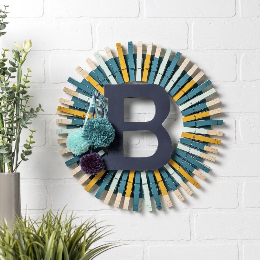 Crafts with Wood Letters For Gifts or Decor - Mod Podge Rocks