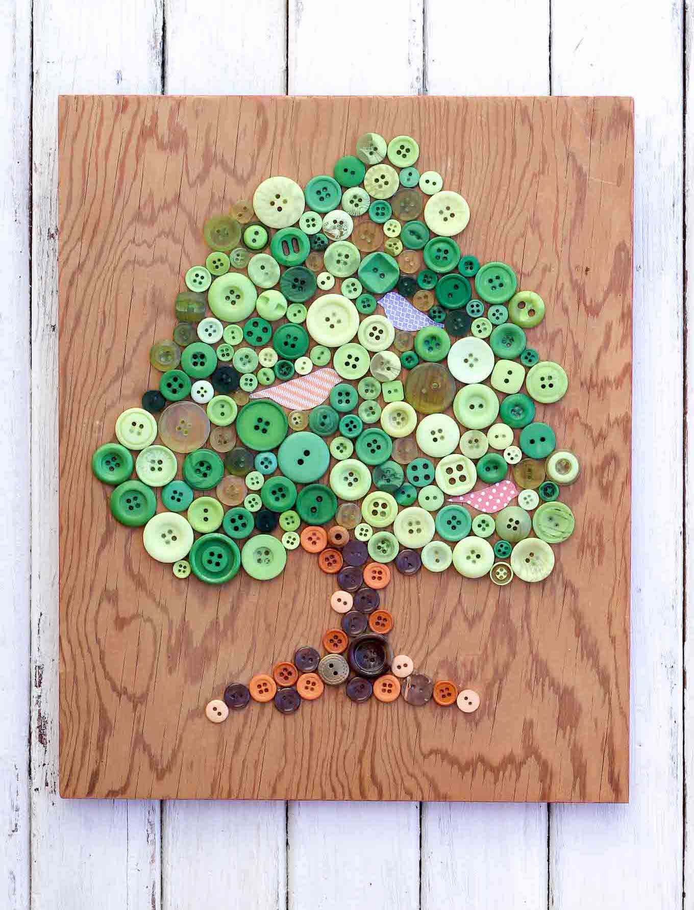 DIY Button Art: Get 25+ Project Ideas! - Mod Podge Rocks