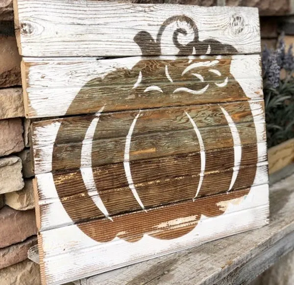 Wooden Fall Signs