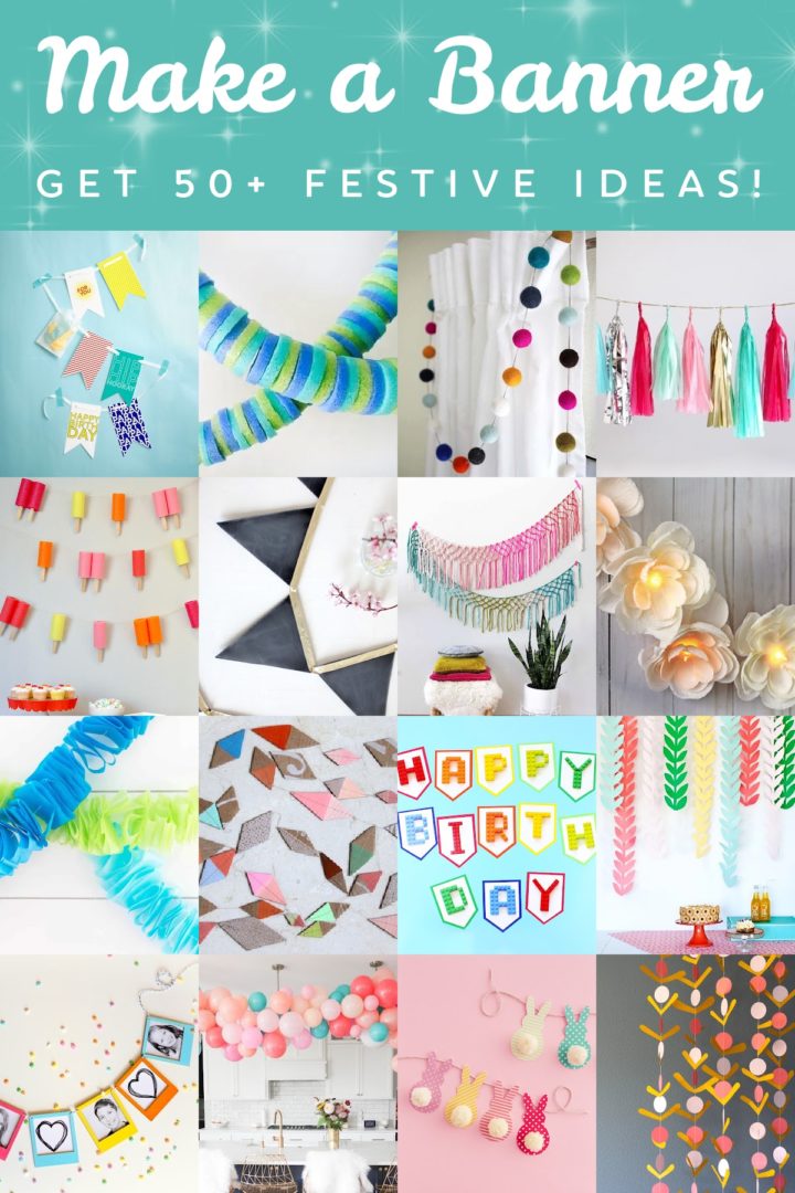 How to Make a Banner: 50+ Genius Ideas! - Mod Podge Rocks